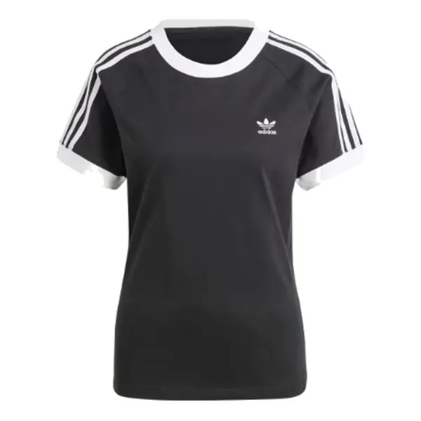 Adidas Adicolor Classics Slim 3-stripes T-shirt - Black/white