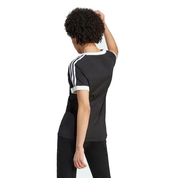 Adidas Adicolor Classics Slim 3-stripes T-shirt - Black/white