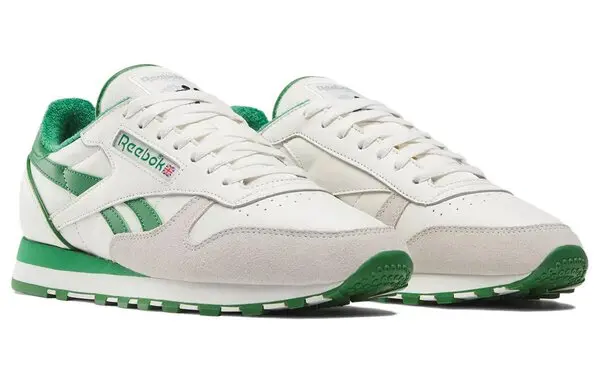REEBOK Classic Leather 1983 Vintage Sneakers - White/green