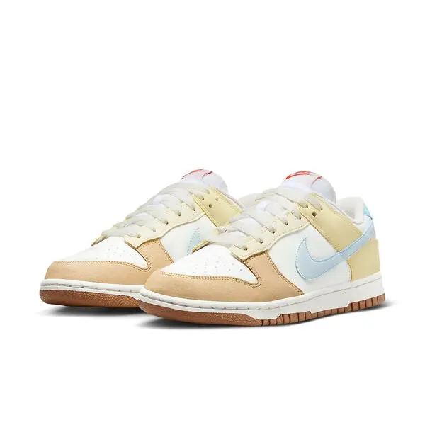 Nike Dunk Low Next Nature "soft Yellow - White/blue/yellow