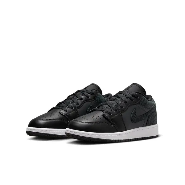 JORDAN 1 Low Elephant - Black