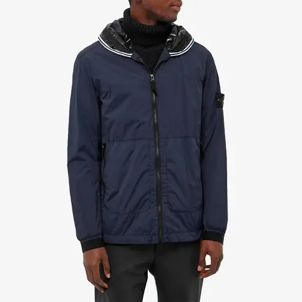 Stone Island Nylon-tc Hooded Jacket