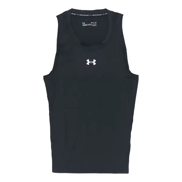 Under Armour Heatgear Compression Tank Top - Black
