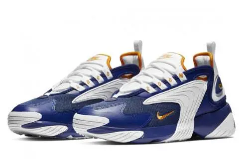 Nike Zoom 2k 'royal Orange' Ao0269-400 - Dark Blue/yellow
