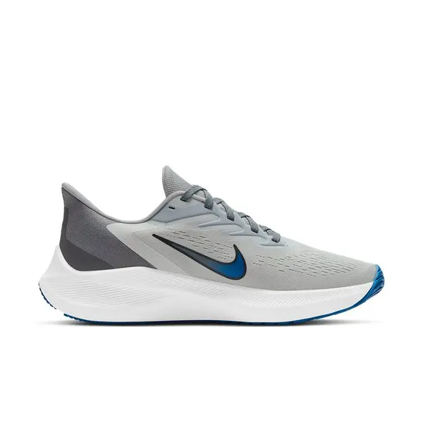 Nike Zoom Winflo 7 Athletic Sneakers - Grey/grey/blue