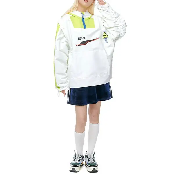 PUMA X Ader Error Anorak Hoodie - White/yellow/black