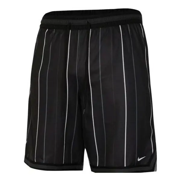 Nike Dri-fit Dna Short With Pinstripes - Black