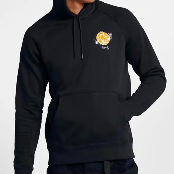 Nike Fleece Pullover With Floral Graphic