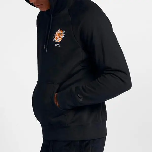 Nike Fleece Pullover With Floral Graphic