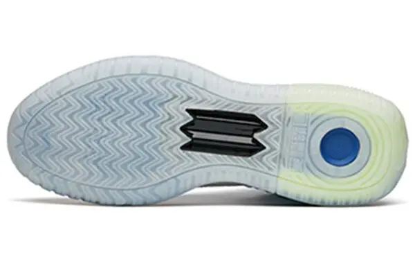 ANTA Badao Basketball High-top Sneakers - White/blue/black