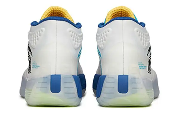 ANTA Badao Basketball High-top Sneakers - White/blue/black