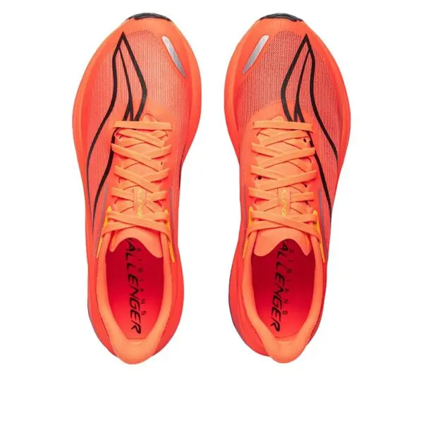 LI-NING Feidian 5 Challenger Athletic Sneakers - Fluorescent Orange