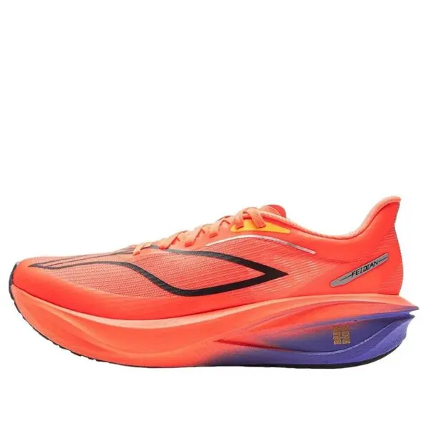 LI-NING Feidian 5 Challenger Athletic Sneakers - Fluorescent Orange