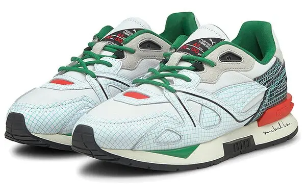 PUMA Michael Lau X Mirage Mox "graph Paper" Sneakers - White