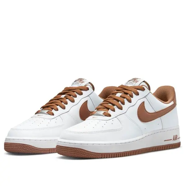 Nike Force 1 '07 Sneakers - White/brown
