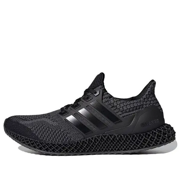 Adidas Ultra 4d 5.0 "carbon" Lace-up Sneakers - Black/carbon
