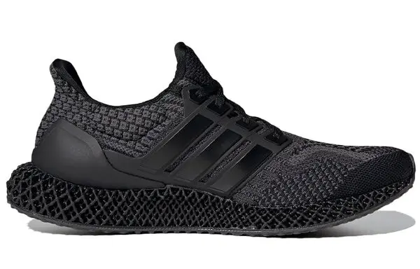 Adidas Ultra 4d 5.0 "carbon" Lace-up Sneakers - Black/carbon