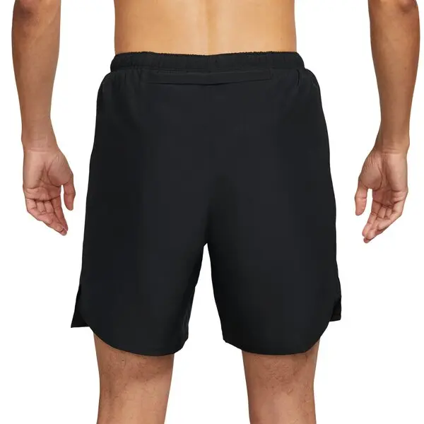 Nike Solid Color Logo Casual Running Sports Black Shorts