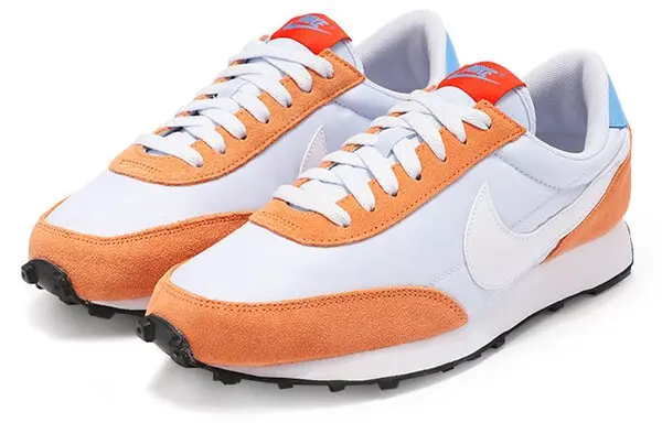 Nike Daybreak Low Top Sneakers - Grey/white/orange