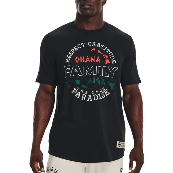 Under Armour Project Rock Family T-shirt - Black