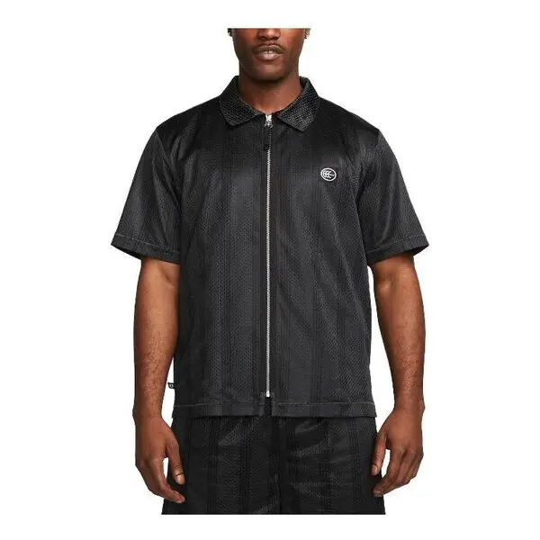 Nike Dri-fit Short-sleeve Basketball Top - Black
