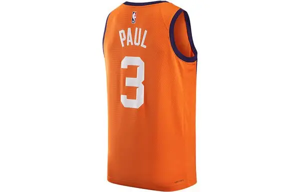 JORDAN Nba Retro Basketball Jersey Phoenix Suns - Orange