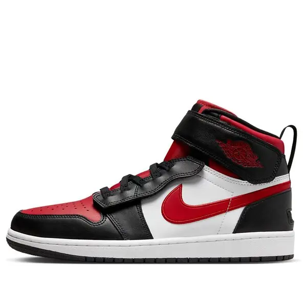 JORDAN 1 High Flyease "bred Toe" Sneakers - Blackwhitered