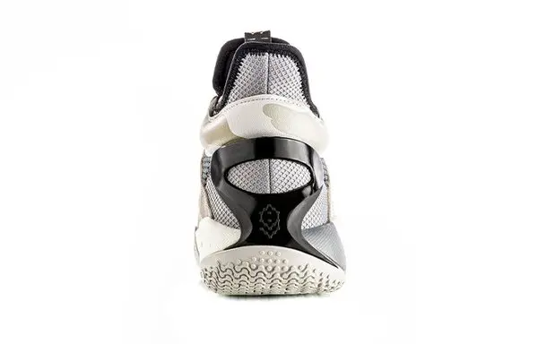 LI-NING Sonic Athletic Sneakers - White/brown/orange