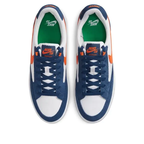 Nike Adversary Premium Sb Low Top Sneakers - Blue/orange
