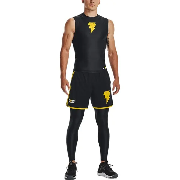 Under Armour Project Rock Iso-chill Black Adam Sleeveless Tank
