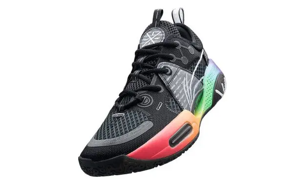 LI-NING Wade All City V1.5 "pride" Athletic Sneakers - Black/multi-color