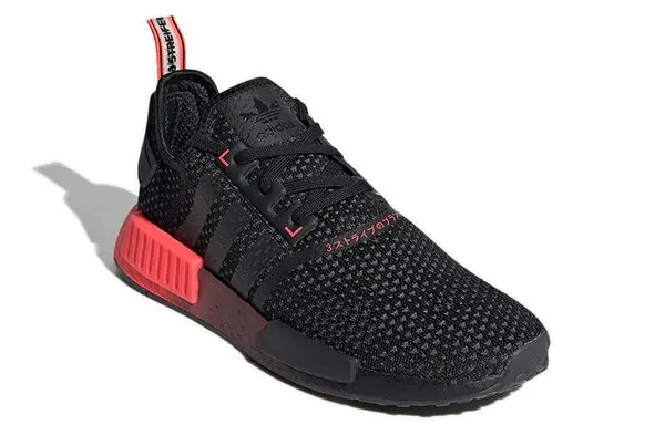 Adidas Nmd_r1 Knit Low Top Sneakers - Black