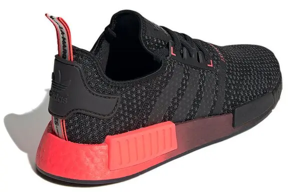 Adidas Nmd_r1 Knit Low Top Sneakers - Black