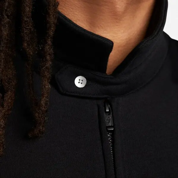 Nike Club Fleece Harrington Jacket - Black