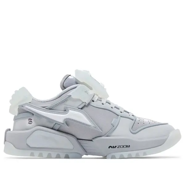 Nike X Rtfkt Clone X Dunk Genesis Low Sneakers - Ghost/white/grey