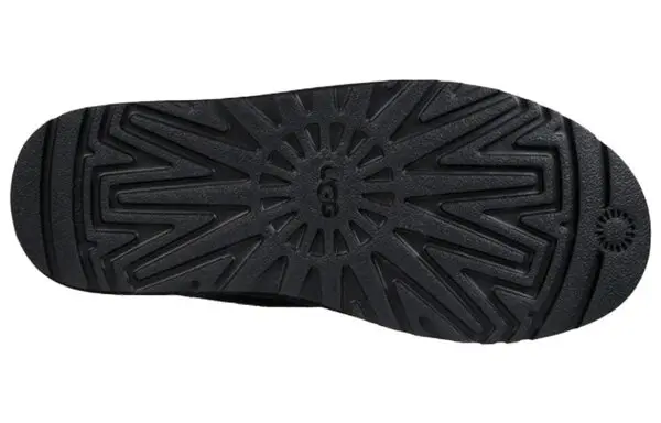 UGG Neumel Lace Up Ankle Boots - Black