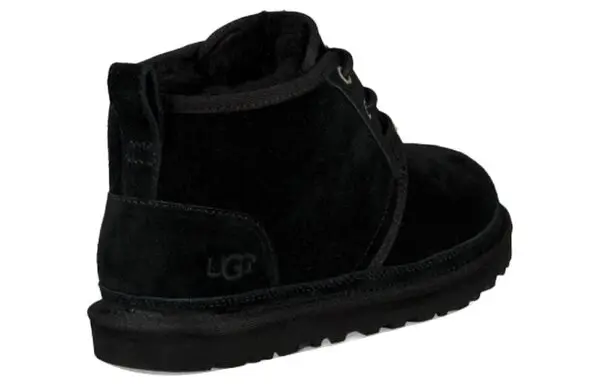 UGG Neumel Lace Up Ankle Boots - Black
