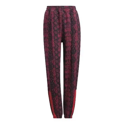 Adidas X Ivy Park Crossover Snake Print Joggers - Default Color