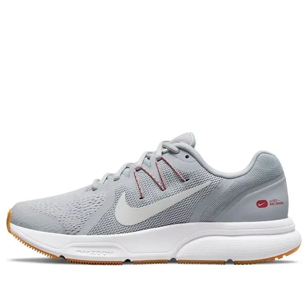 Nike Zoom Span 3 Athletic Low Top Sneakers - Grey