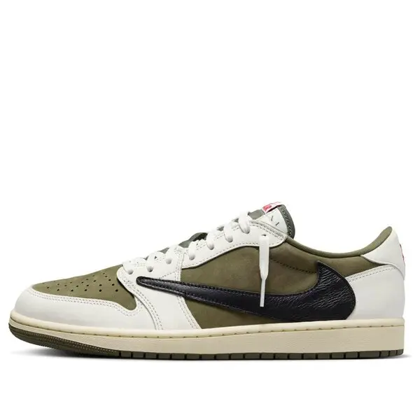 JORDAN 1 Retro Low Og Sp X Travis Scott "medium Olive - Medium Olive/black/sail