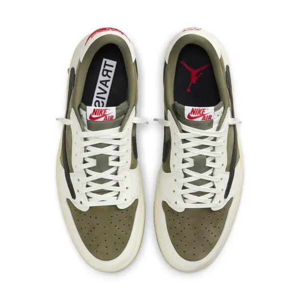 JORDAN 1 Retro Low Og Sp X Travis Scott "medium Olive