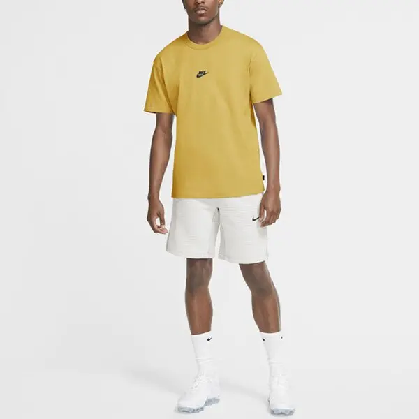 Nike As Tee Premium Essential Saturn Gold - Yellow