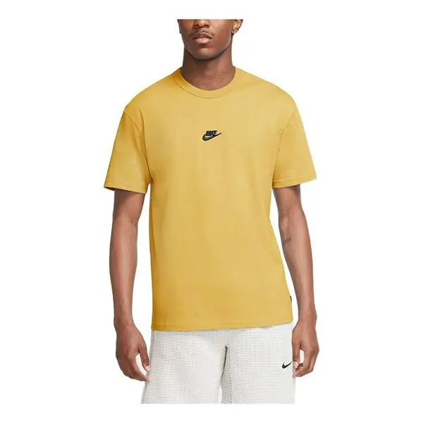 Nike As Tee Premium Essential Saturn Gold - Yellow