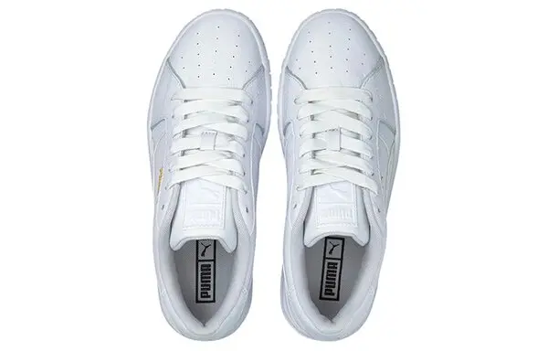PUMA Cali Star Platform Sneakers - White/gold