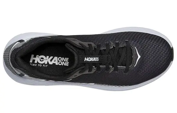 Hoka One One Rincon 2 Athletic Sneakers - Black/white