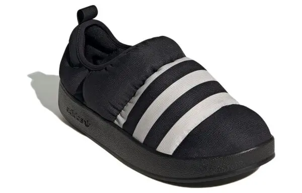 Adidas Puffylette Casual Slip-on - Black/white