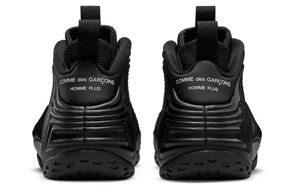Nike Comme Des Garçons Homme Plus X Foamposite One Sneakers - Black