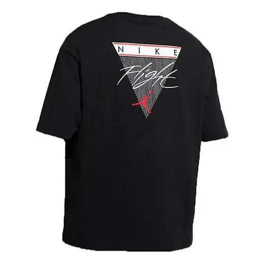 JORDAN Flight Classic Logo Basic Short Sleeve - Black