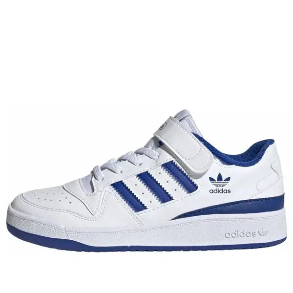 Adidas Forum Low J Sneakers - White/blue