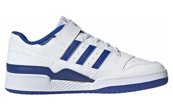 Adidas Forum Low J Sneakers - White/blue